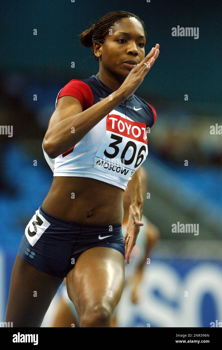 Mary Danner of the United States placed third in women's 400-meter ...
