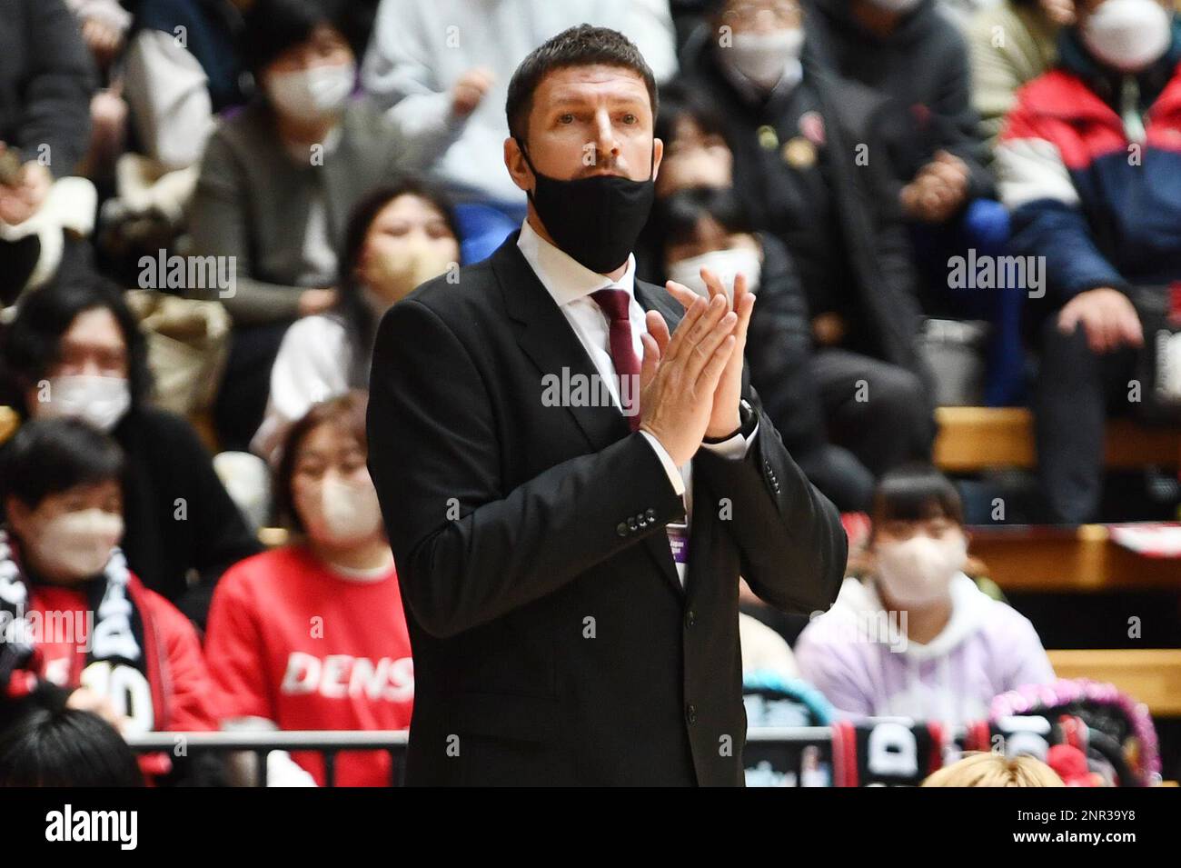 Tokyo, Japan. 24th Feb, 2023. Vladimir Vuksanovic (Iris) Basketball ...