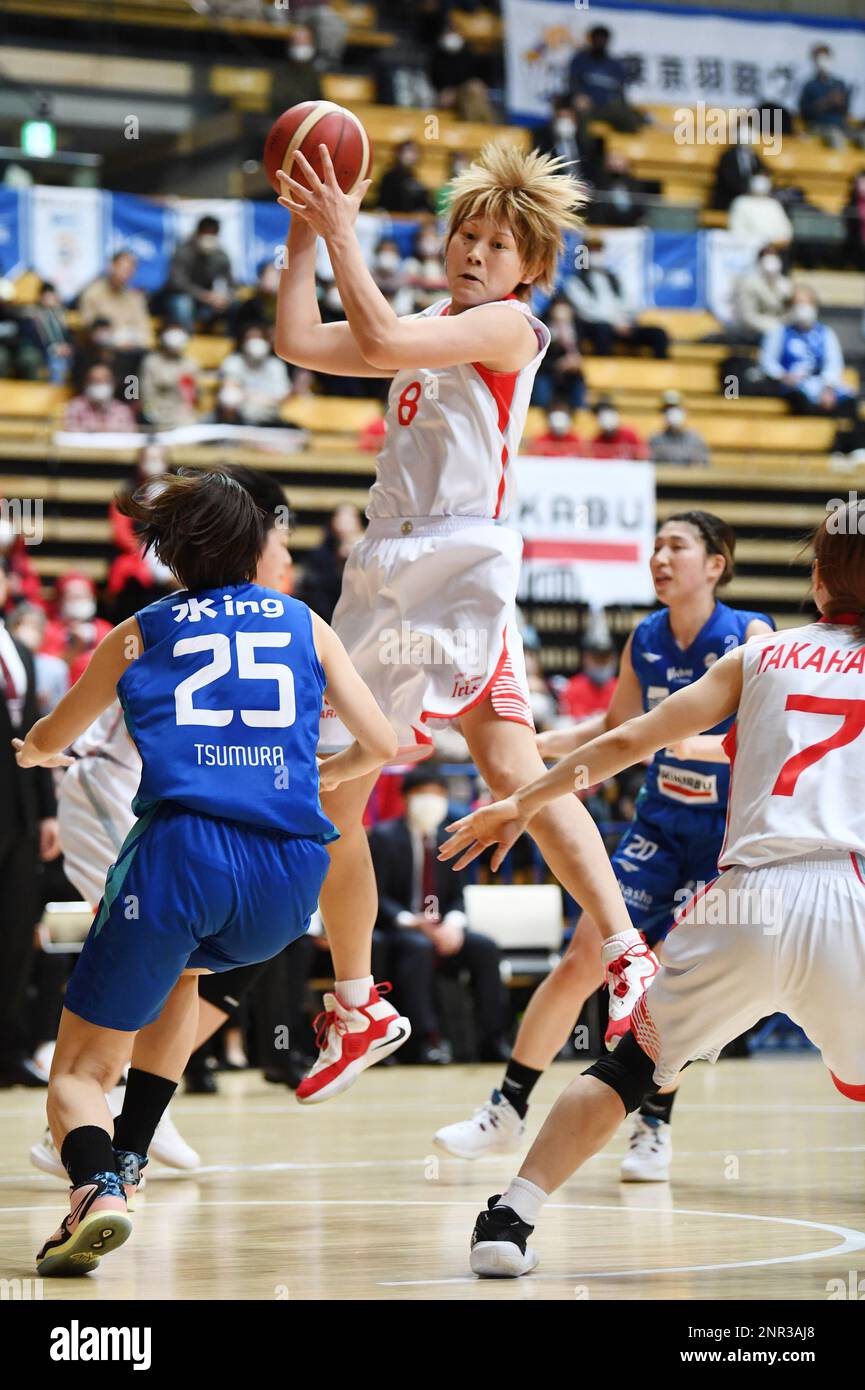 Tokyo, Japan. 24th Feb, 2023. Maki Takada (Iris) Basketball : WJBL 2022 ...