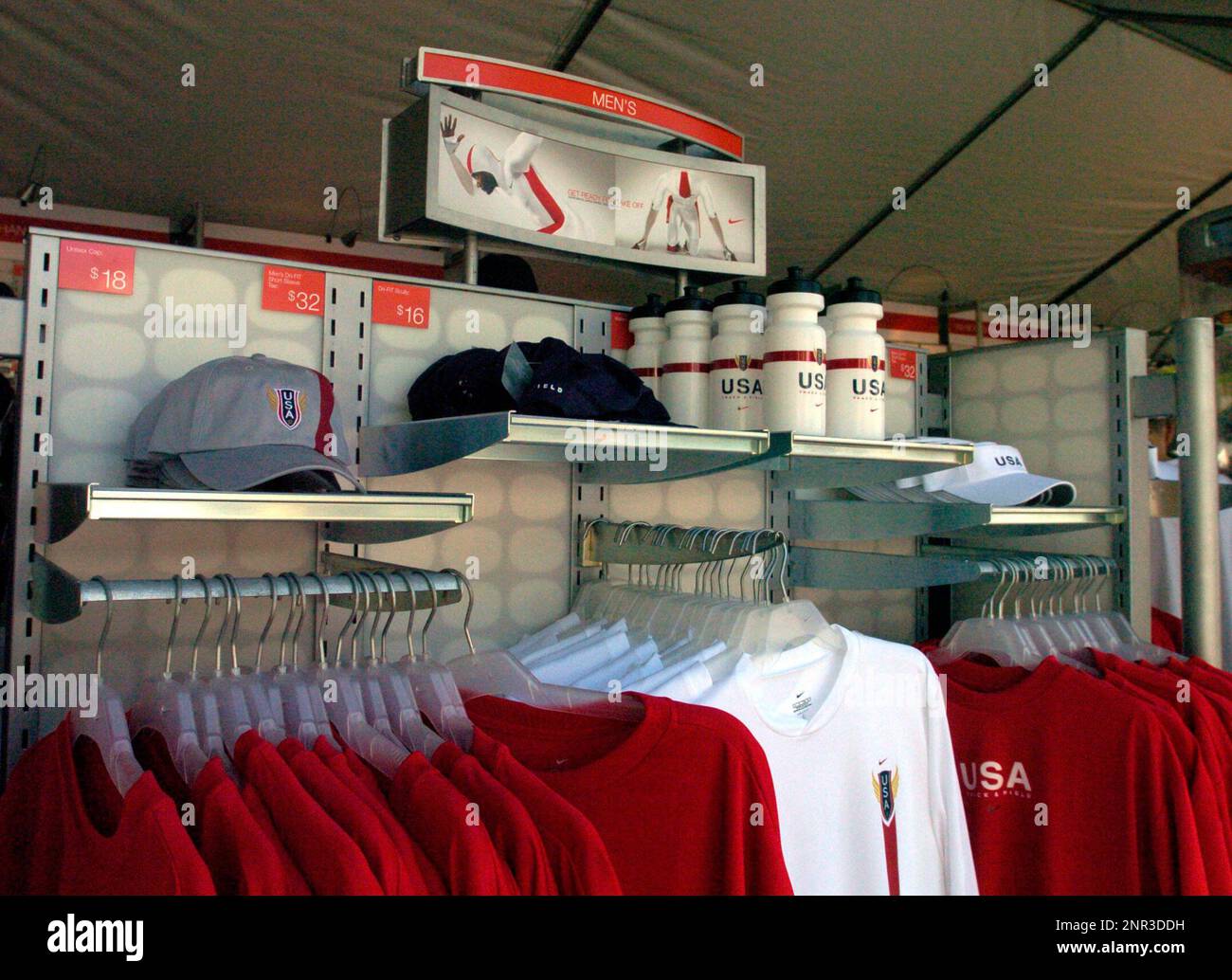 General overall of USA Track & Field national team apparel during ...