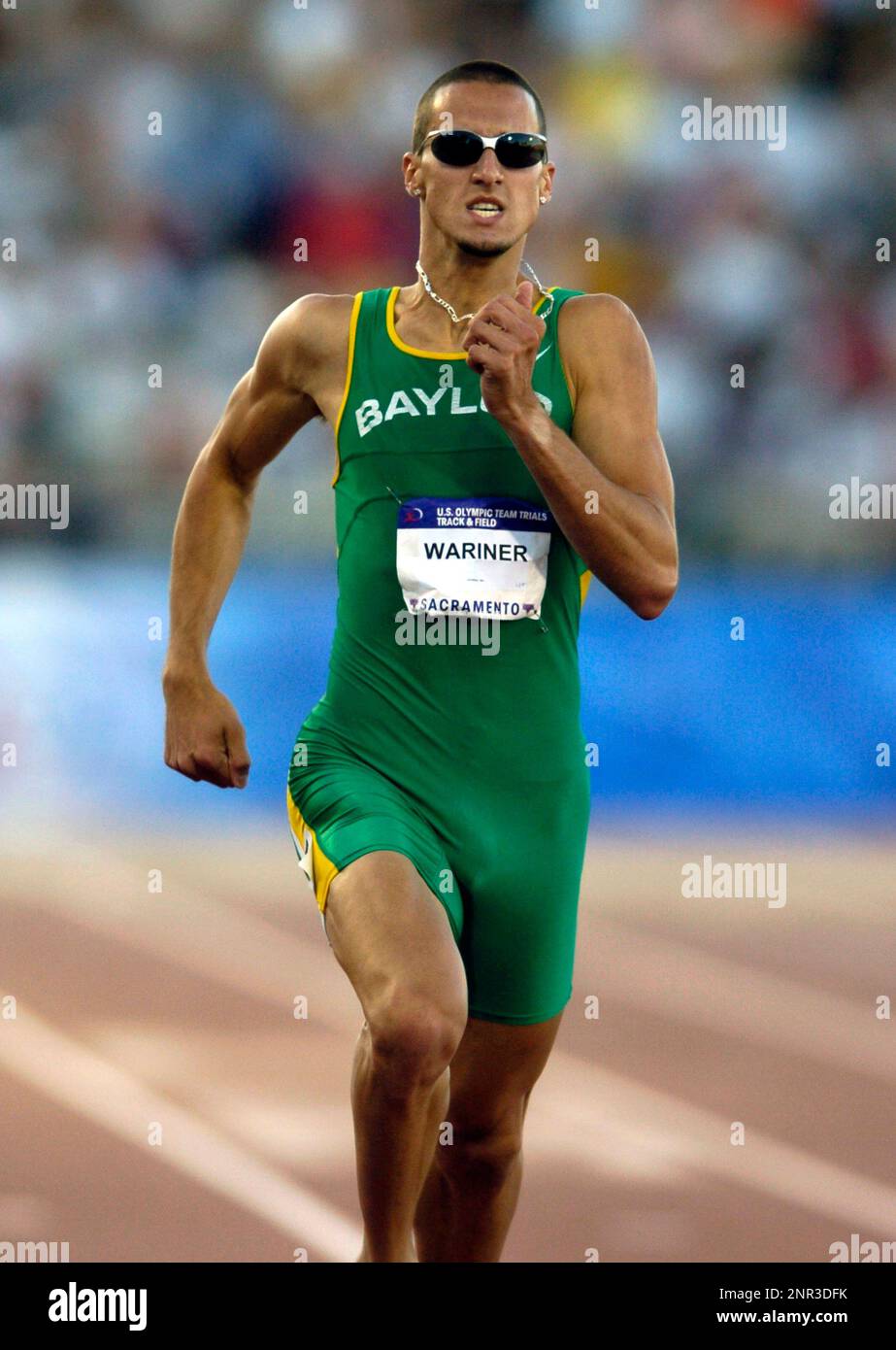 Jeremy Wariner wins the men's 400 meters in 44.37 seconds in the U.S ...