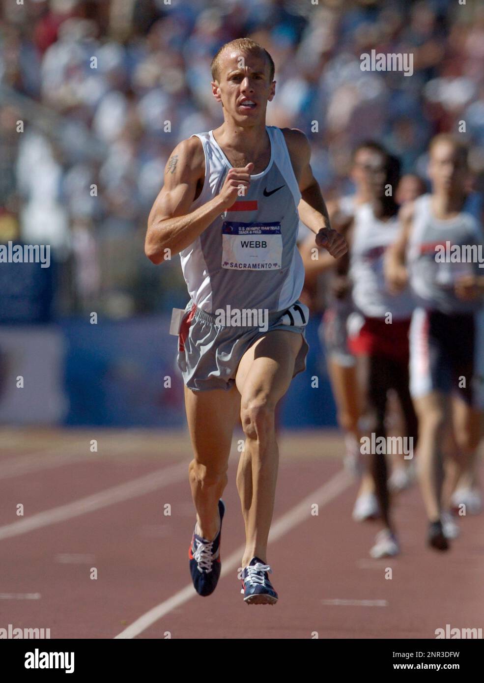 Alan Webb wins the men's 1,500 meters in 3:36.13 in the U.S. Olympic ...