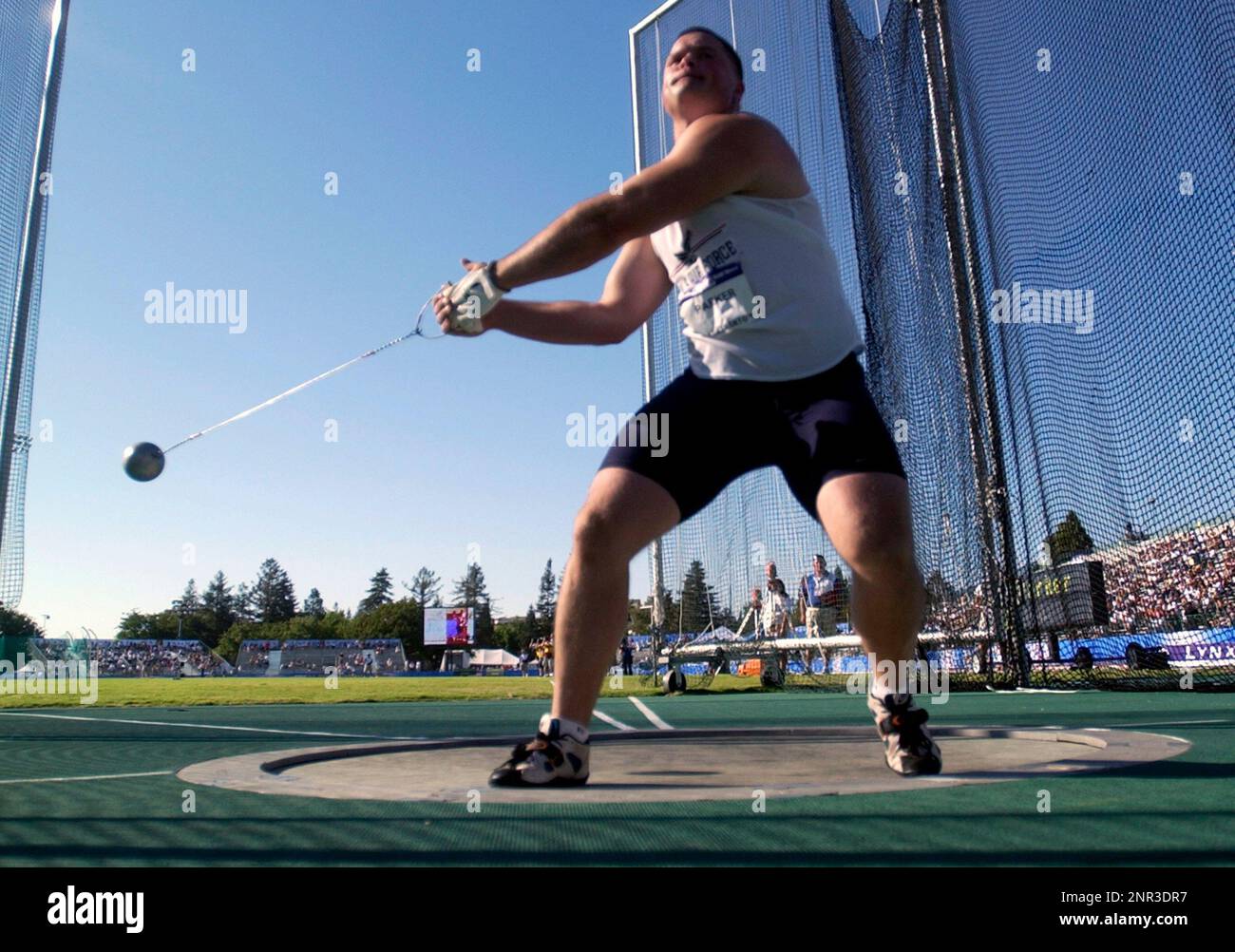 James Parker wins the men's high jump at 254-6 (77.58m) in the U.S ...