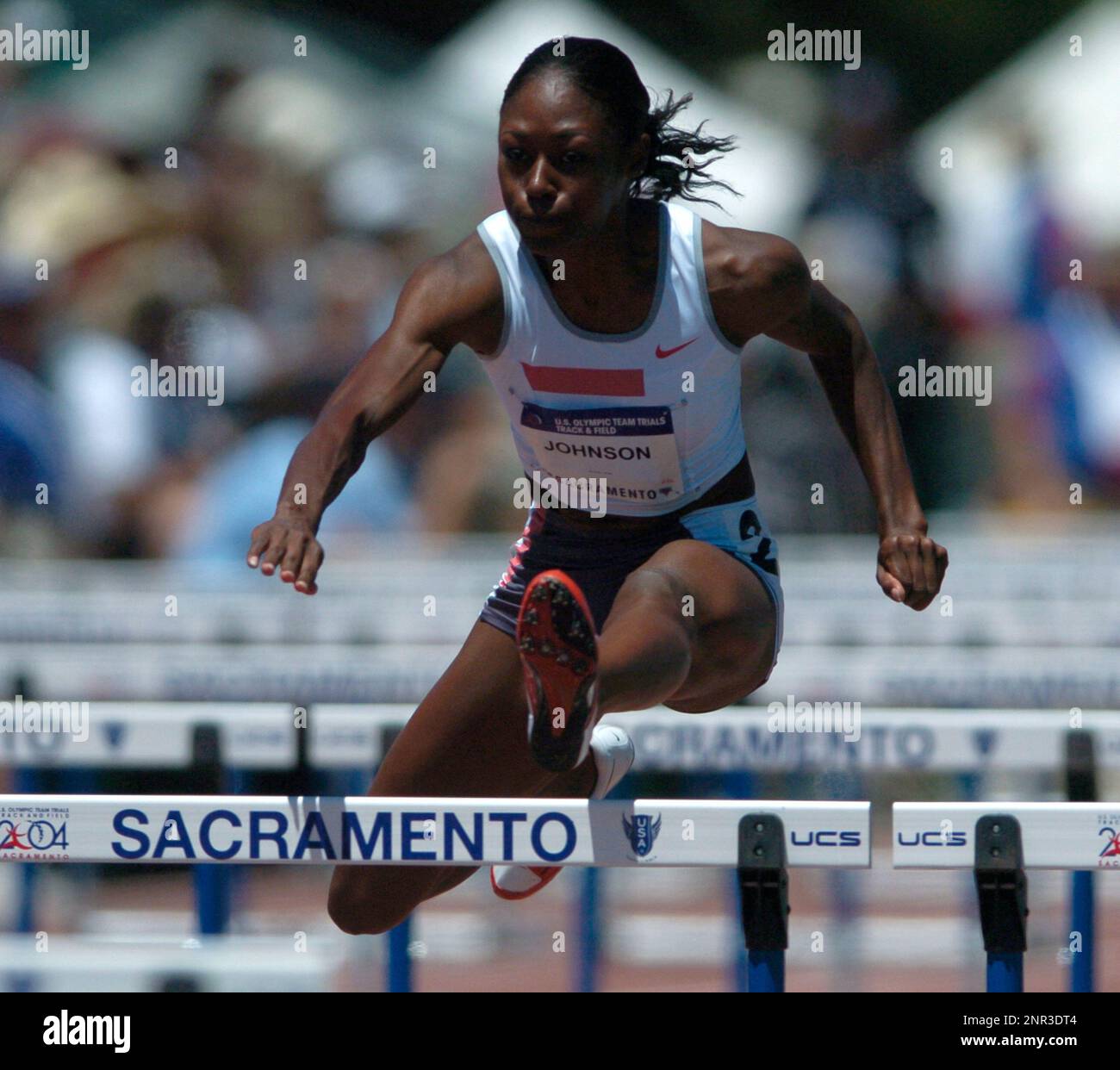 Sheena Johnson aka Sheena Tosta finishes second in women's 100-meter ...
