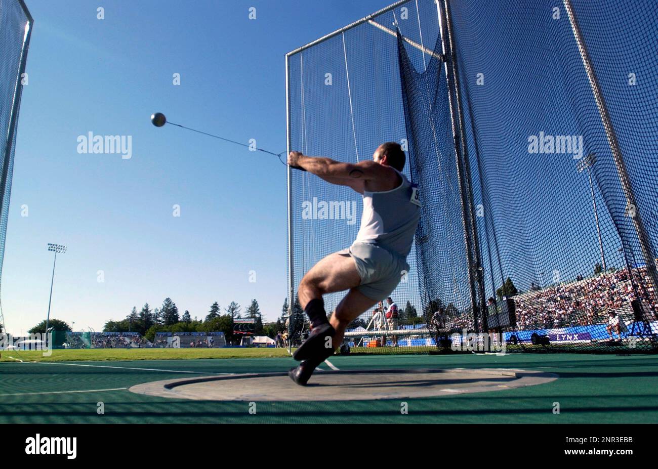 Zachary Riley finishes 10th in the men's hammer 223-7 (68.15m) in the U ...