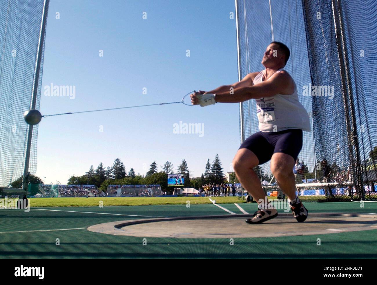 James Parker wins the men's high jump at 254-6 (77.58m) in the U.S ...