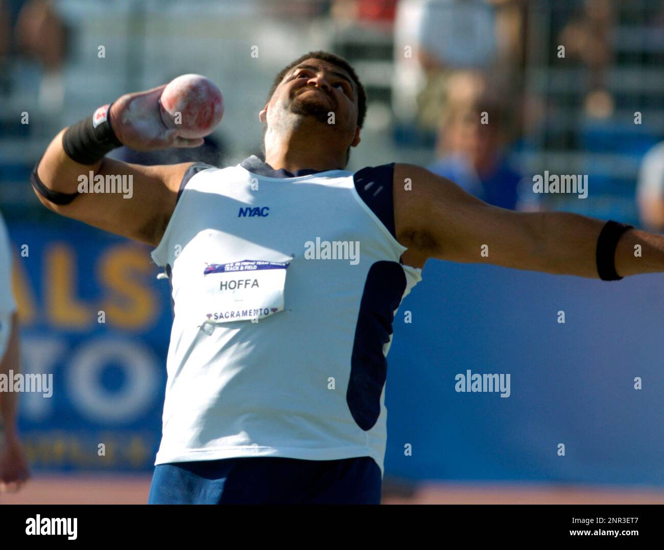 Reese Hoffa had the fourth-best mark in the men's shot put ...