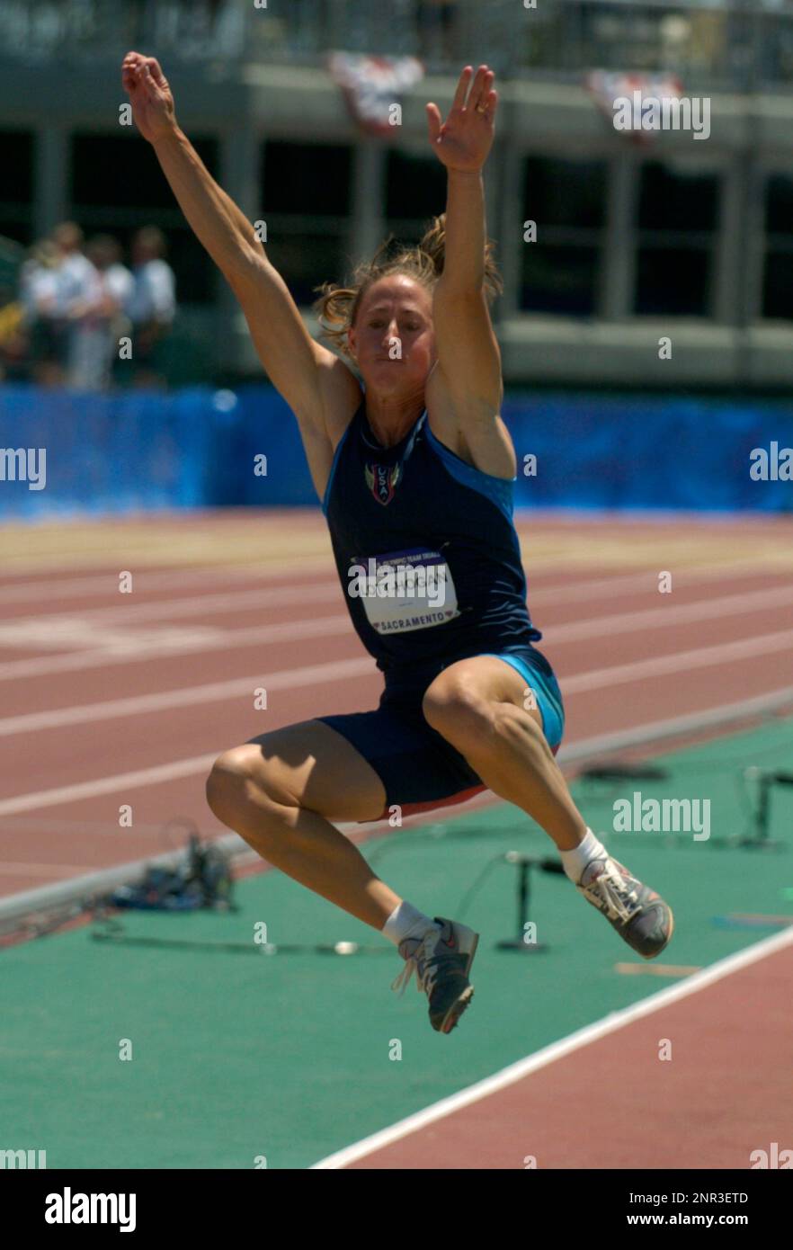 Tiffany Lott-Hogan jumped 19-7 in the heptathlon long jump and finishes ...