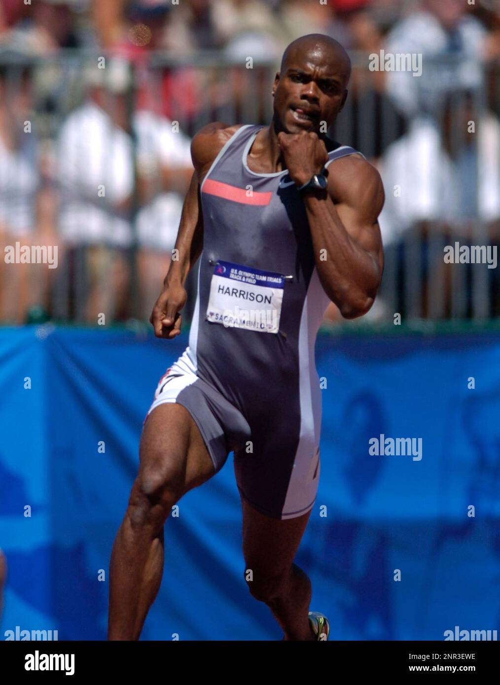 Calvin Harrison places fourth in men's 400-meter first-round heat in 45 ...