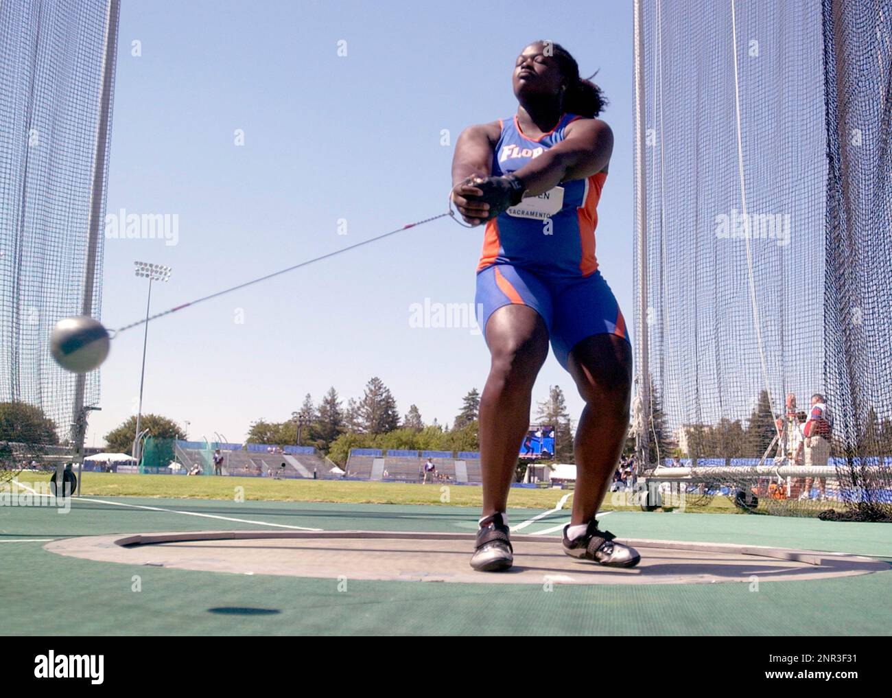 LaQuanda Cotten of Florida was the No. 11 qualifier in the women's ...