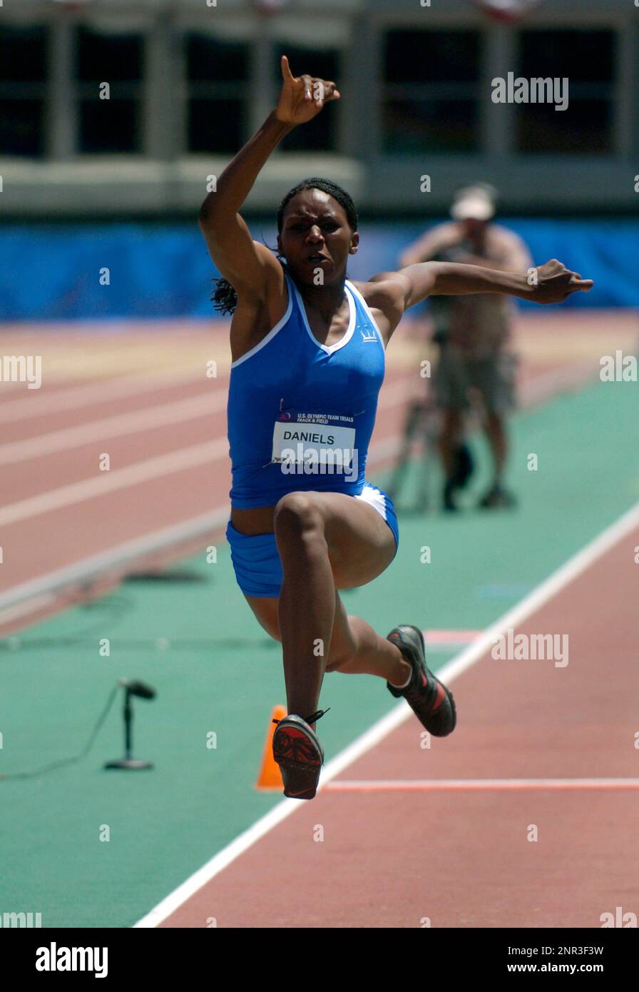 Brittany Daniels finishes ninth in the women's triple jump at 42-7 in ...