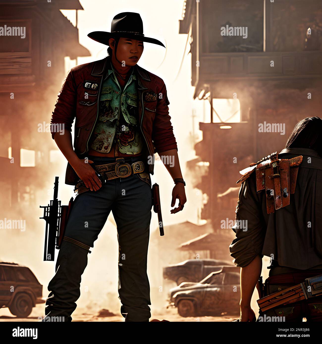 Western gunslinger hi-res stock photography and images - Alamy
