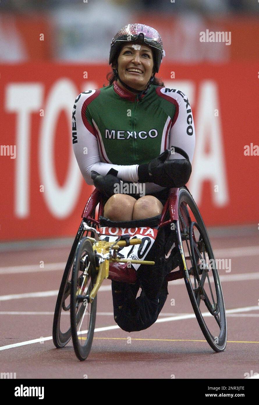Ariadne Hernandez of Mexico was third in the women's 800-meter ...