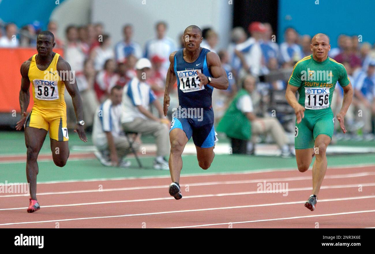 From left: Leonard Myles-Mills of Ghana (587), Bernard Williams of the ...