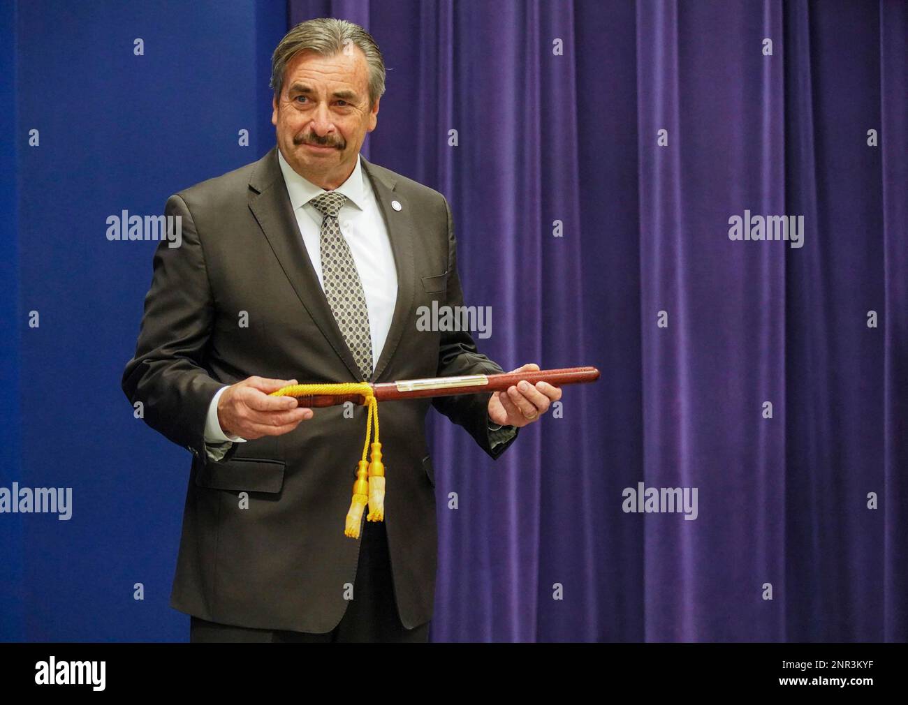 Charlie Beck, interim superintendent of the Chicago Police Department ...