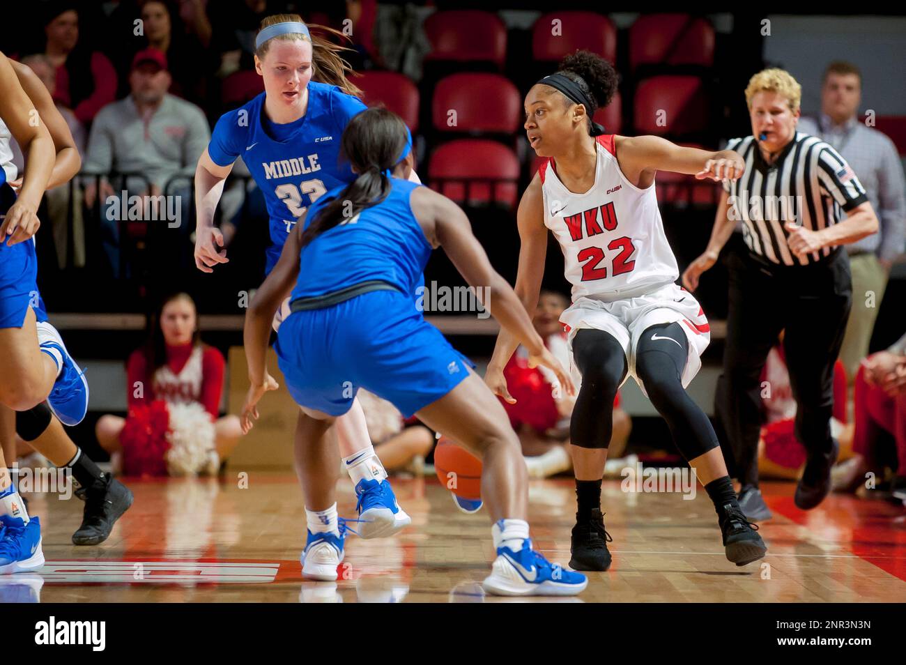 FILE - In this March 7, 2019, file photo, Western Kentucky guard Sherry ...