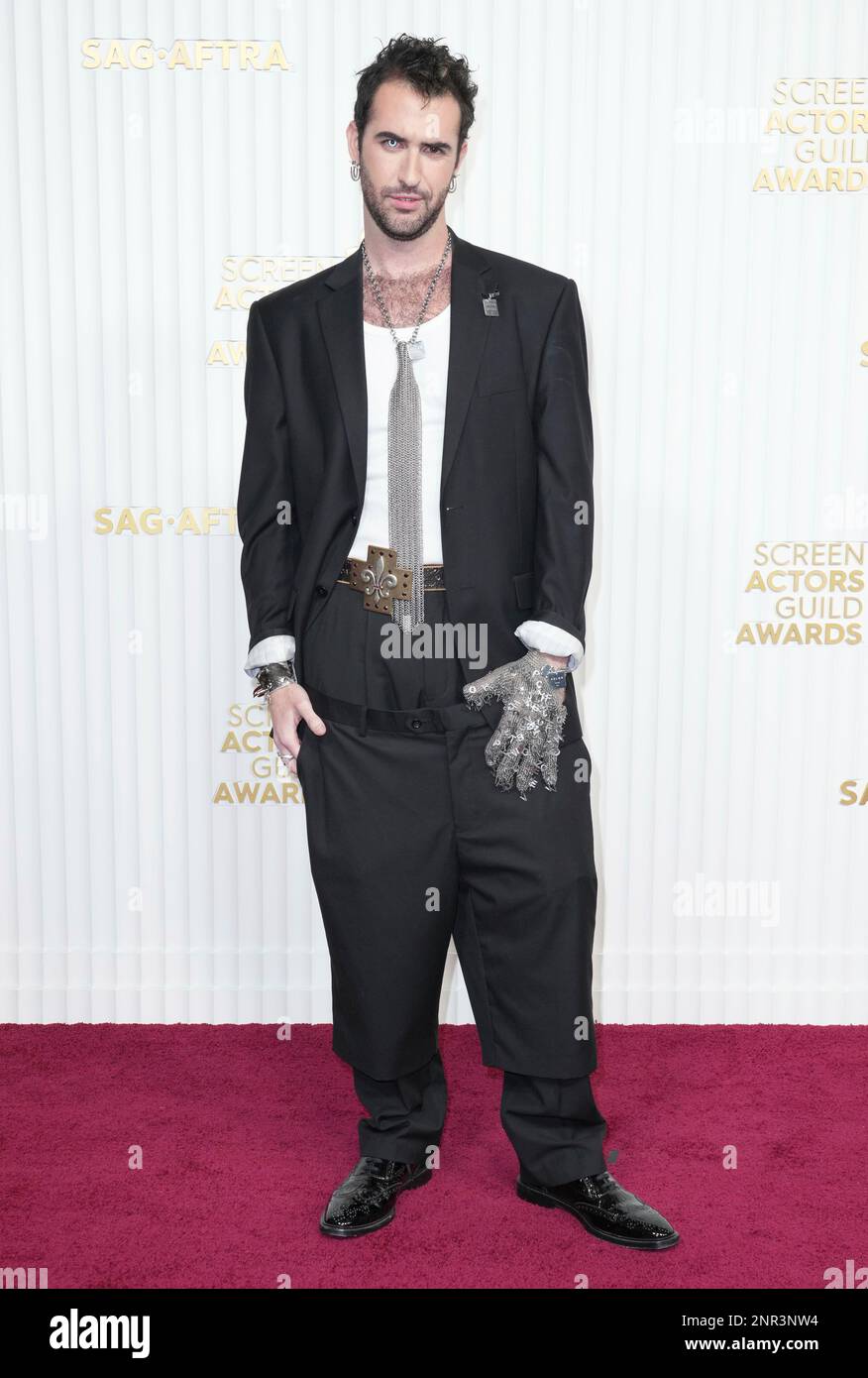 Jordan Firstman arrives at the 29th annual Screen Actors Guild Awards ...