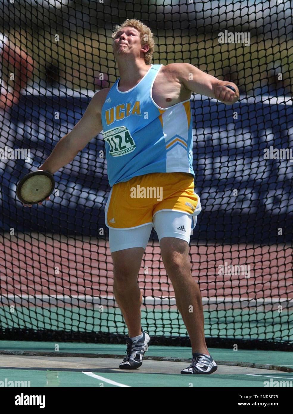 UCLA junior Dan Ames was 12th in the discus at the NCAA track and field ...