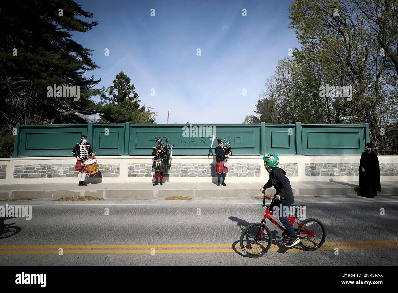 The Easter parade takes place in Philadelphia, Sunday, April 12, 2020 ...