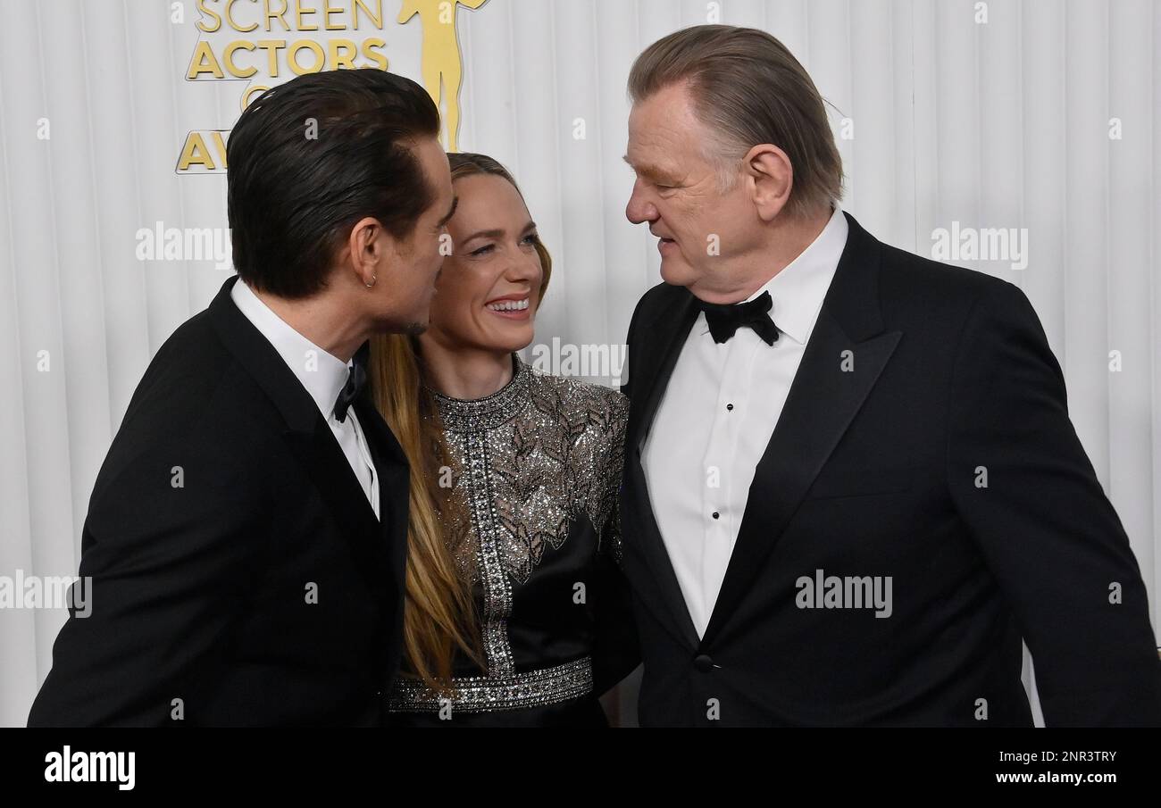 Los Angeles, United States. 26th Feb, 2023. L-R) Colin Farrell, Kerry ...