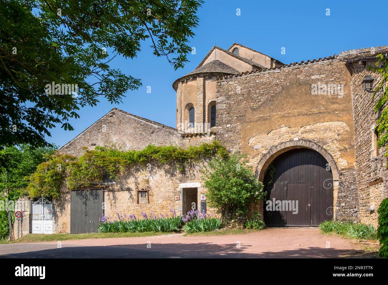 Chapelle des Moines, Chapel of the Monks, chapel of a former Cluniac ...