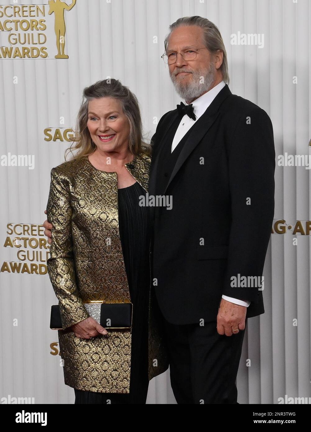 Los Angeles, United States. 26th Feb, 2023. (L-R) Susan Geston and Jeff ...