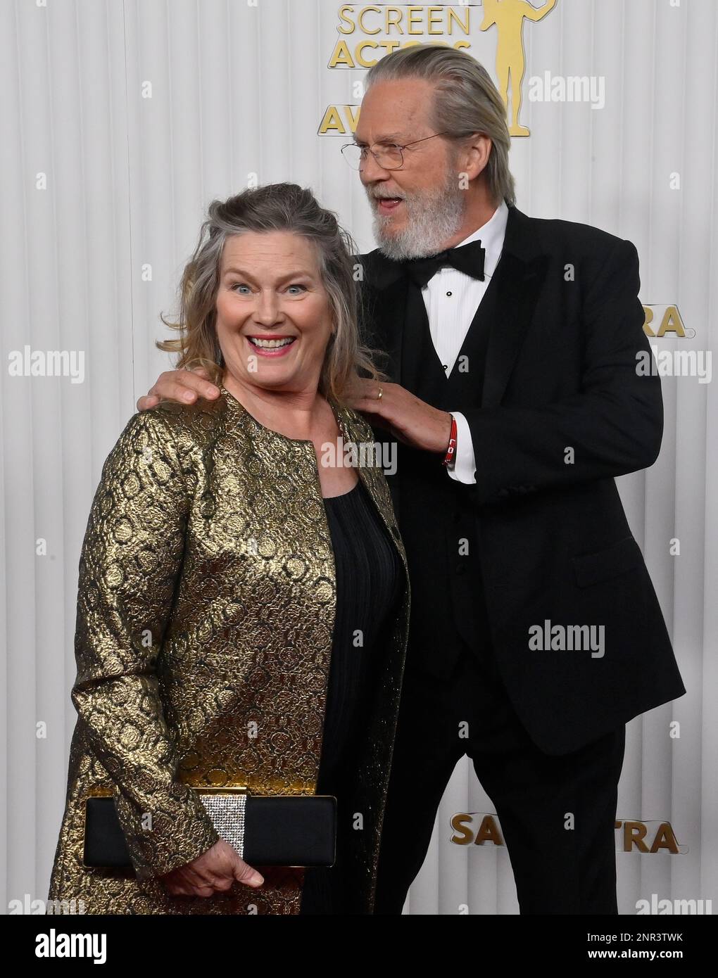 Los Angeles, United States. 26th Feb, 2023. (L-R) Susan Geston and Jeff ...