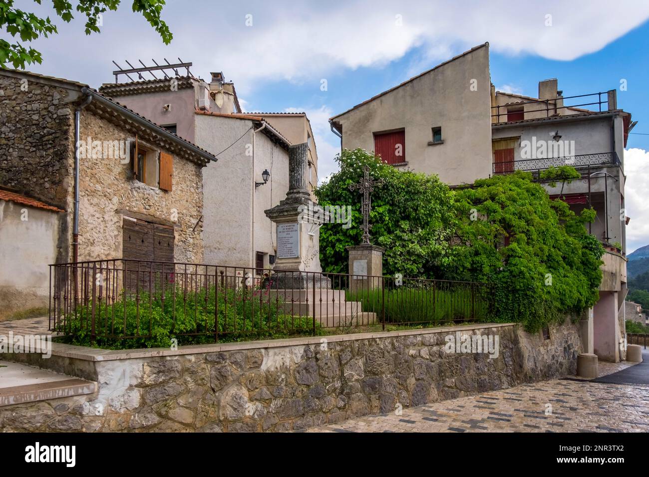 Vauvenargues, where Pablo Picasso worked from 1958-1973, Provence-Alpes ...