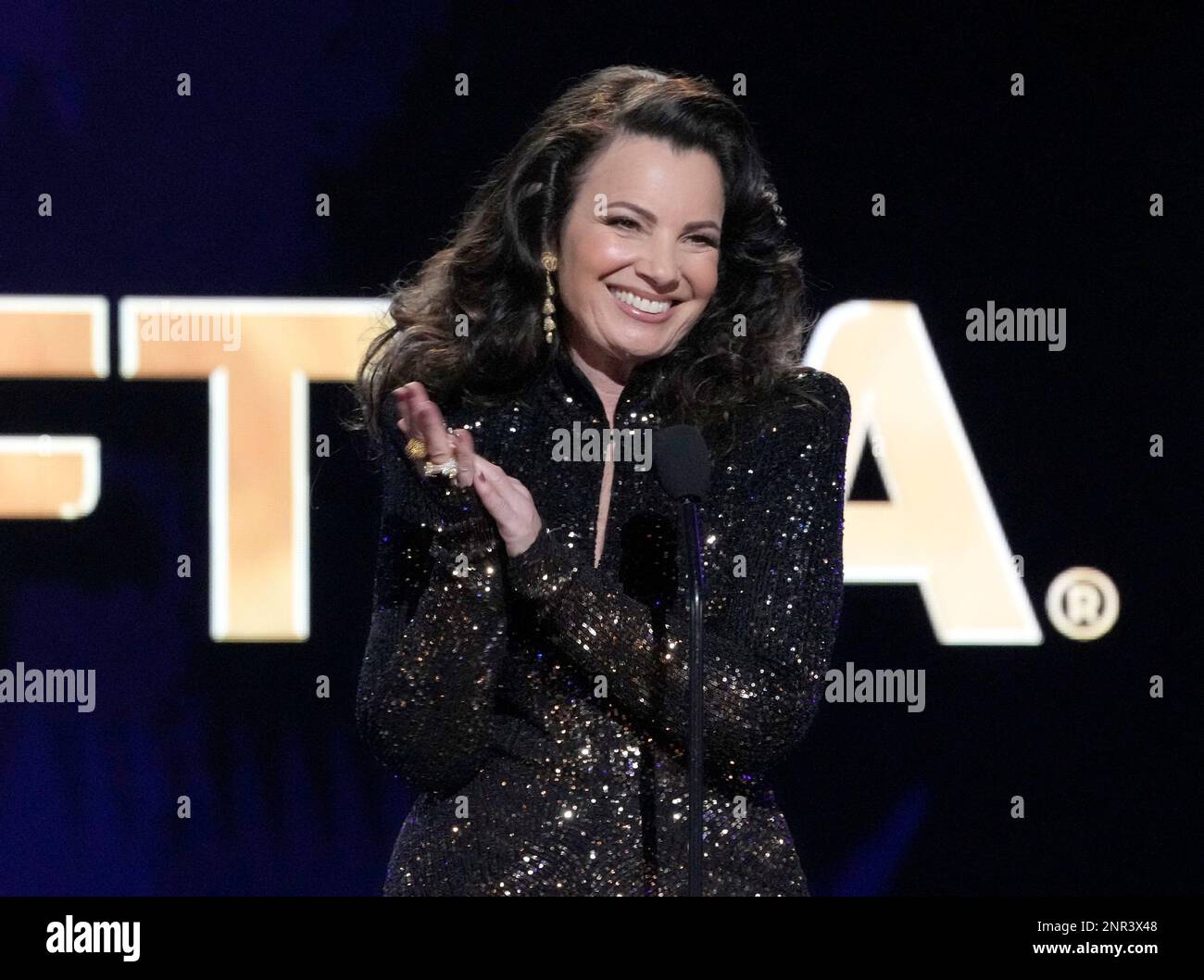 SAG-AFTRA President Fran Drescher speaks at the 29th annual Screen ...