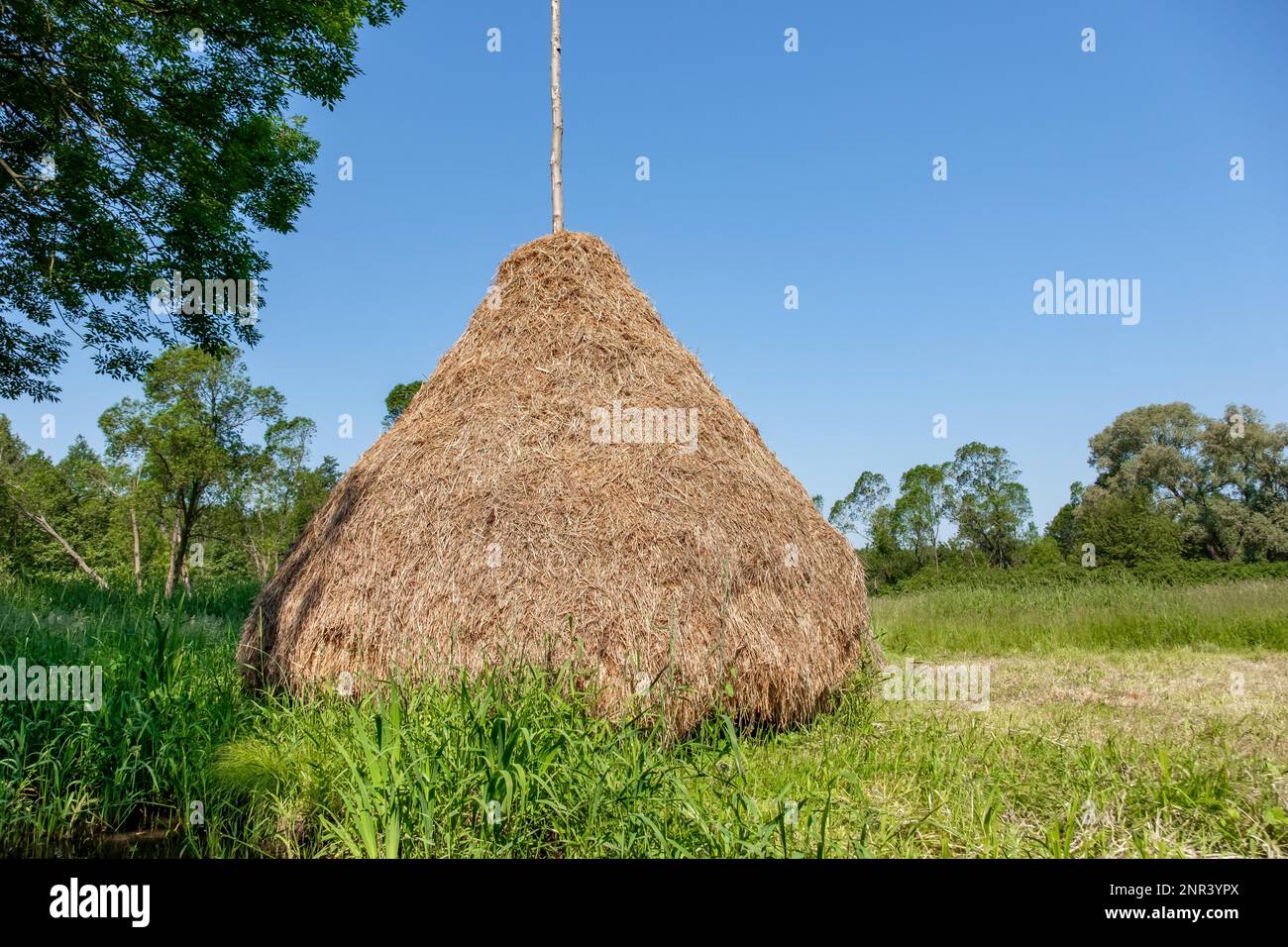 Spreewald Biosphere Reserve Holiday Region Traditional Haystack Stock ...