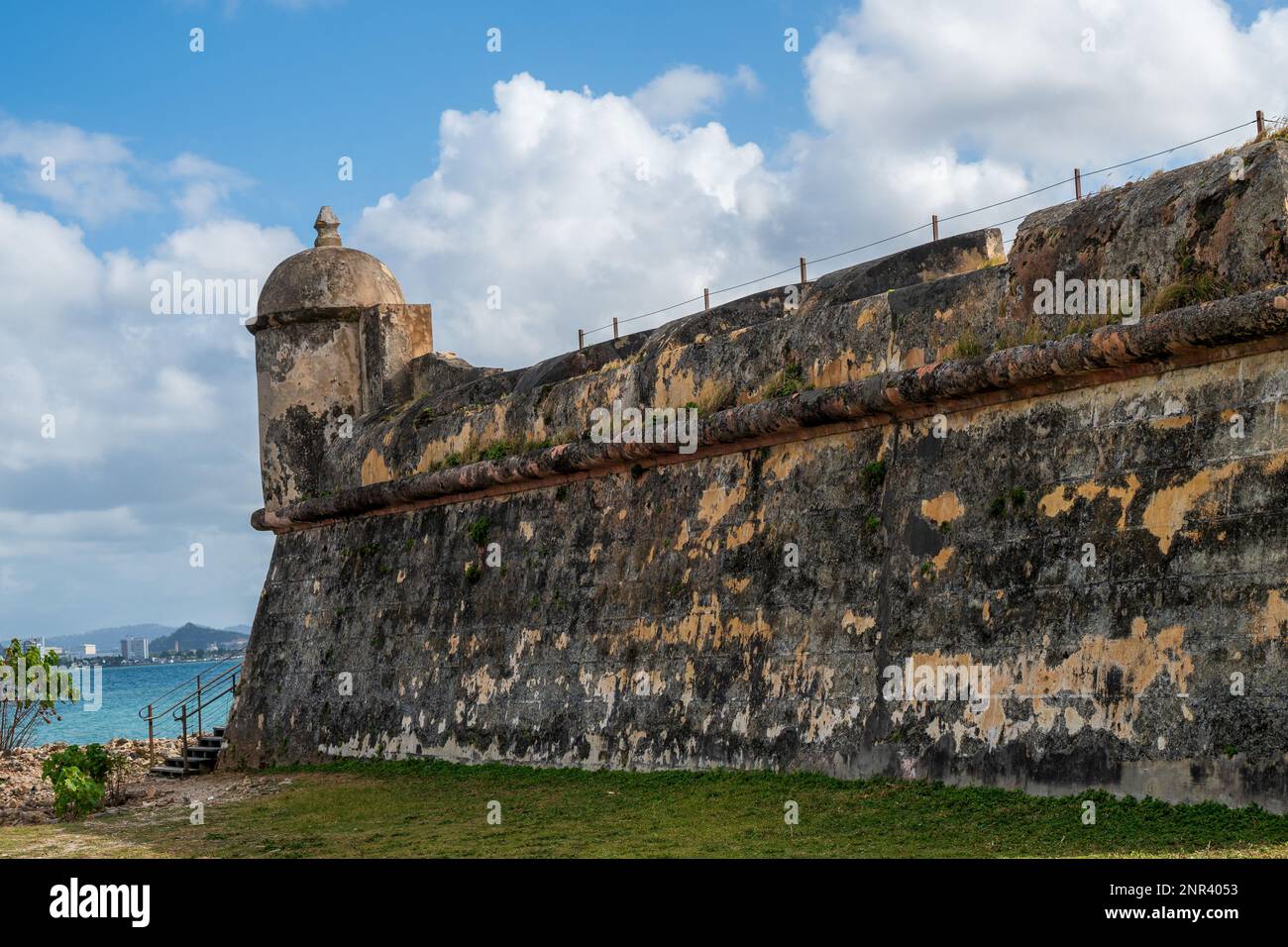 Historic Fort San Juan De La Cruz also known as El Canuelo from San Juan Puerto Rico Stock Photo ...
