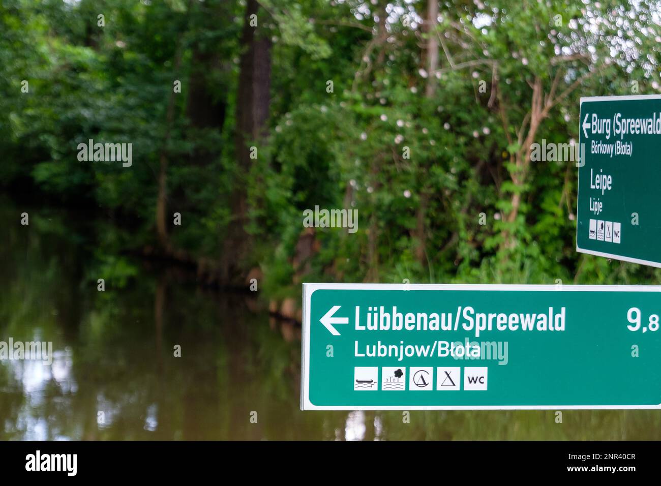 Spreewald Biosphere Reserve Holiday Region Stock Photo - Alamy