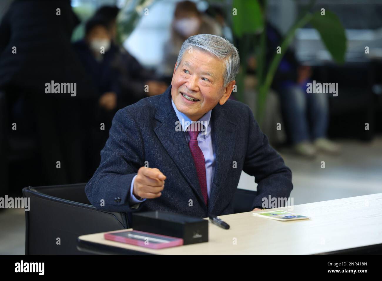 Tokyo, Japan. 26th Feb, 2023. Saburo Kawabuchi Football/Soccer : Japan ...