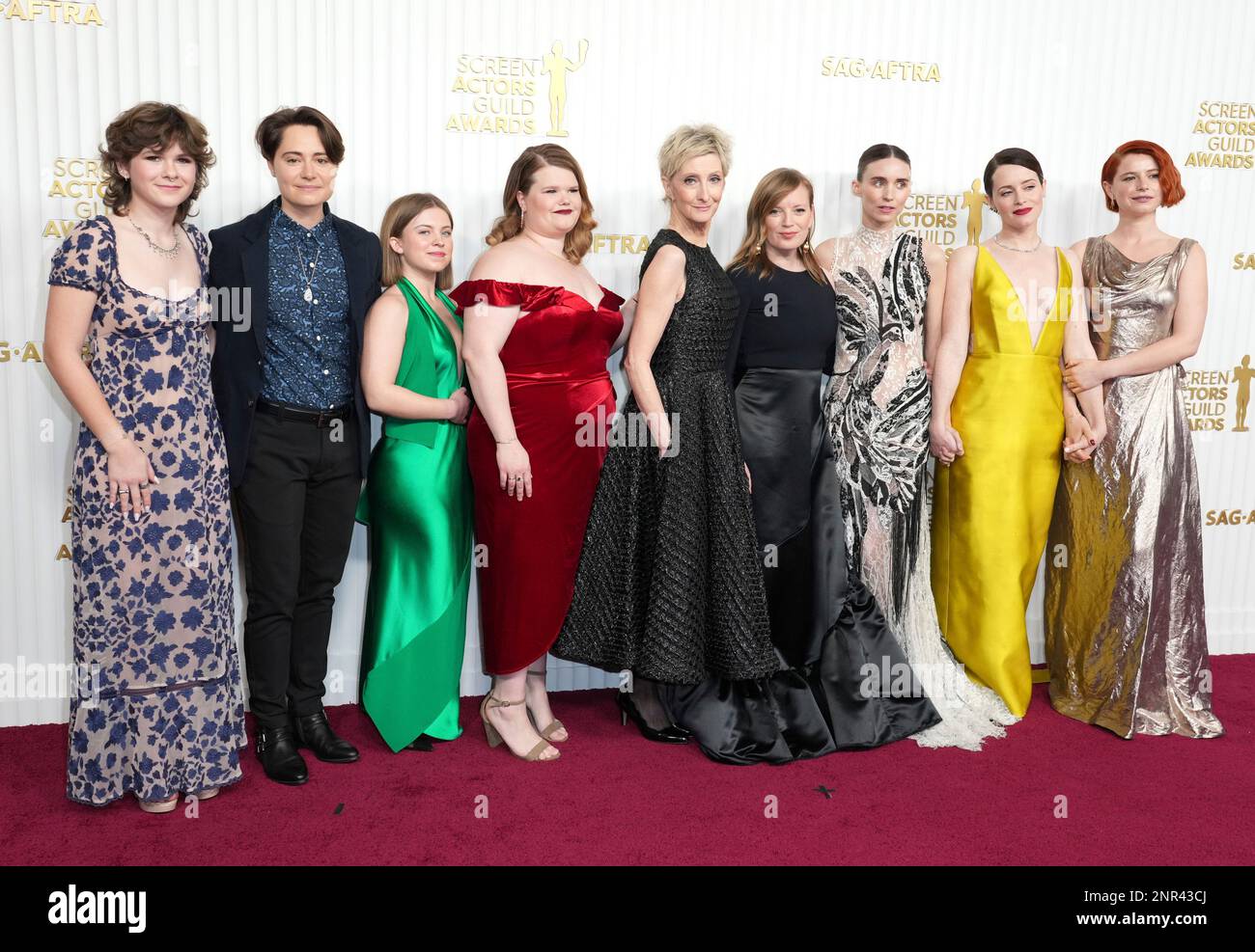 Liv McNeil, from left, August Winter, Kate Hallett, Michelle McLeod ...