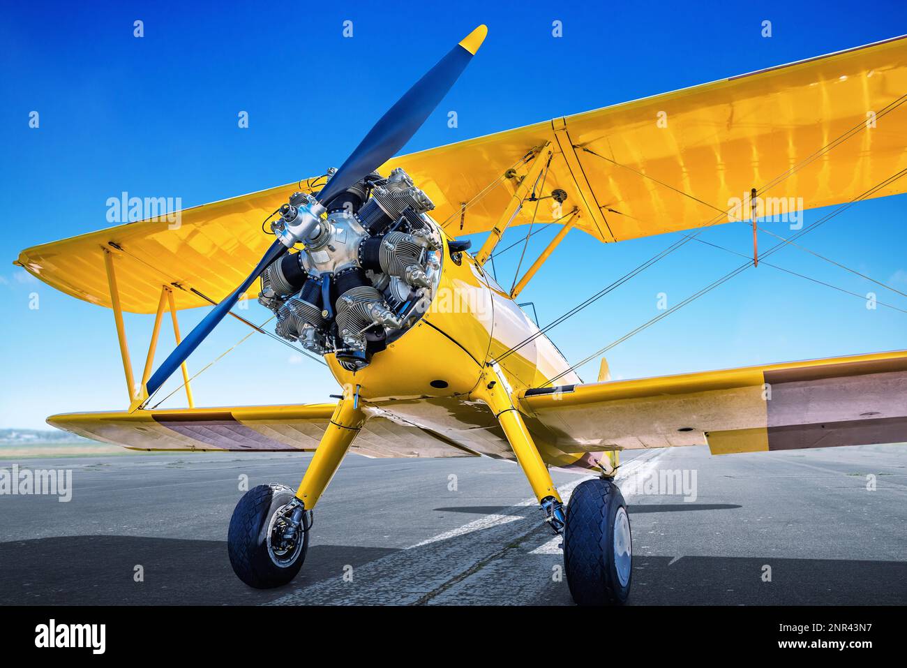 sports plane on a runway Stock Photo - Alamy