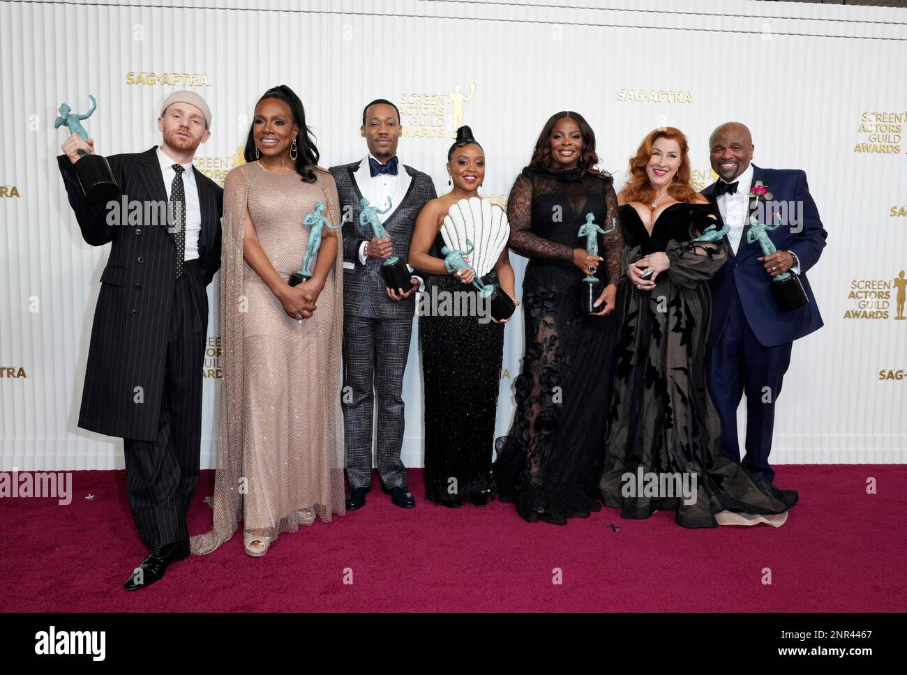 Chris Perfetti, from left, Sheryl Lee Ralph, Tyler James Williams ...