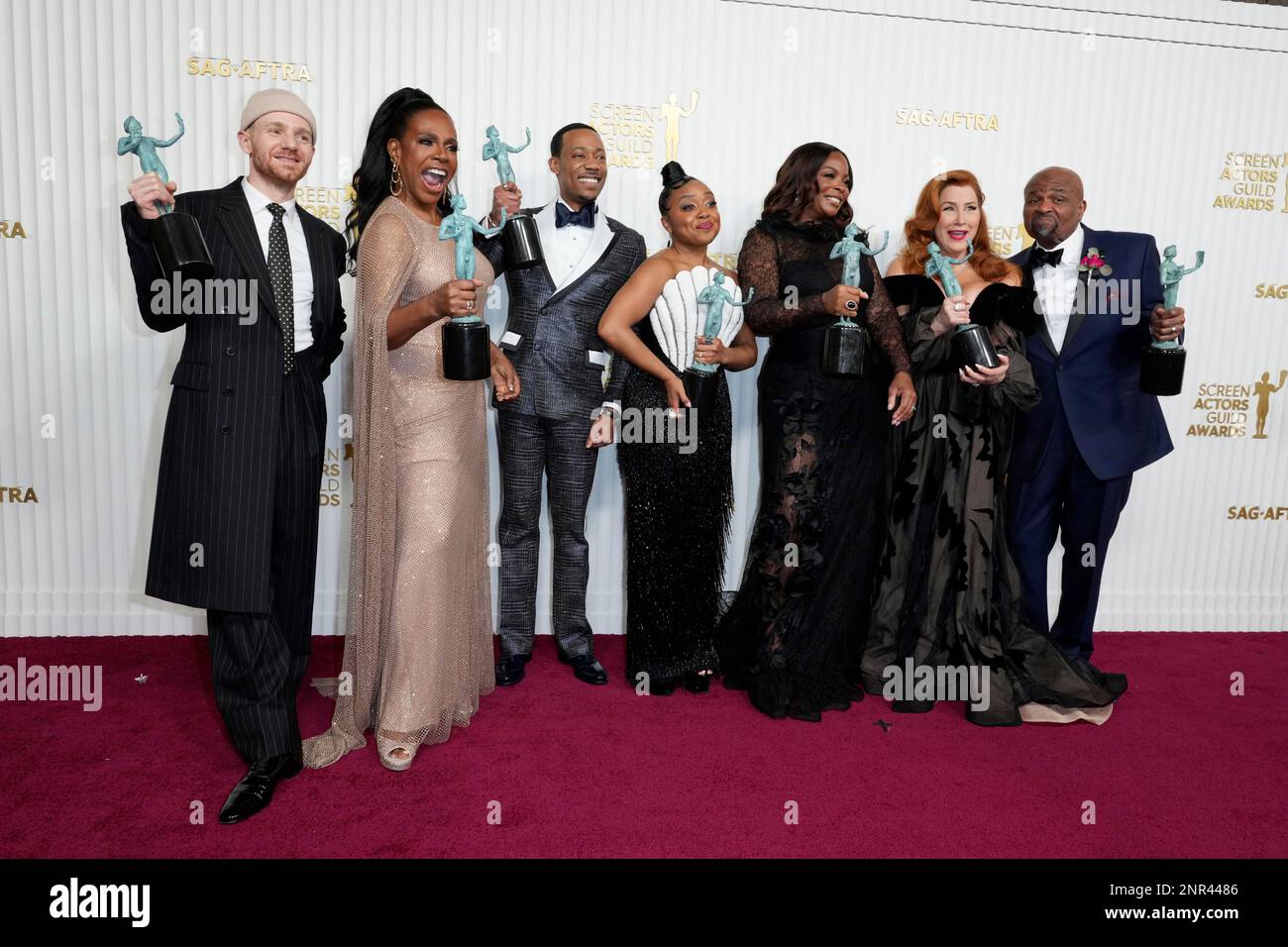 Chris Perfetti, from left, Sheryl Lee Ralph, Tyler James Williams ...