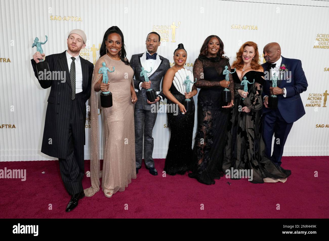 Chris Perfetti, from left, Sheryl Lee Ralph, Tyler James Williams ...