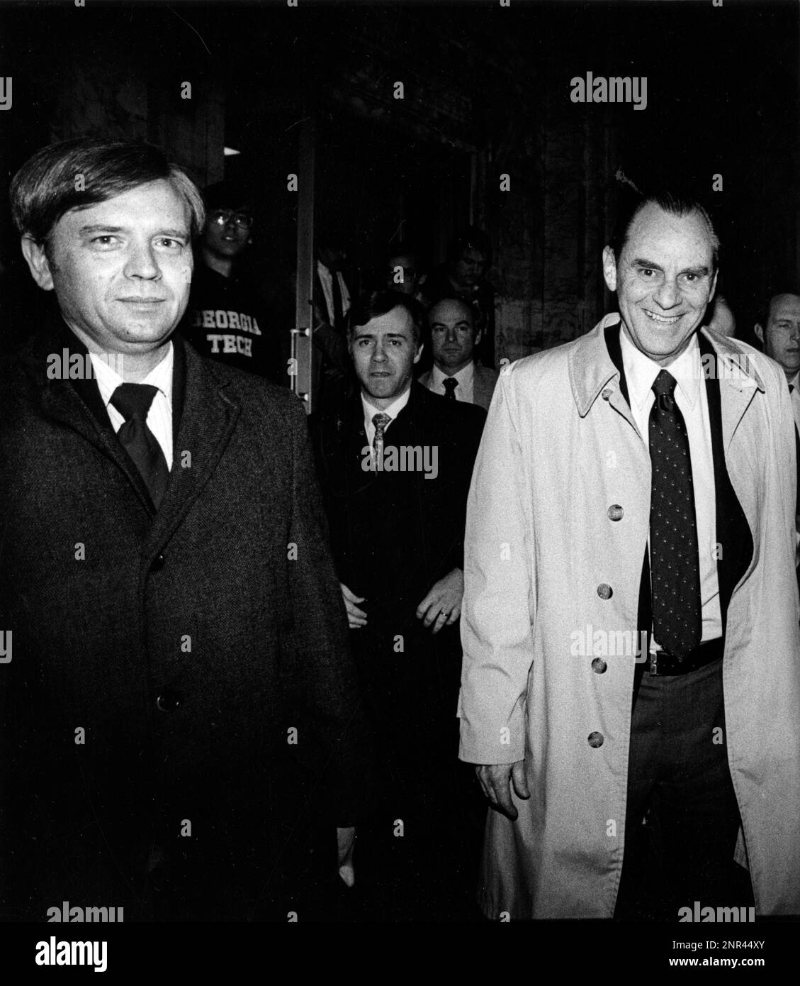 Fulton County District Attorney Lewis Slaton, far right, and other ...