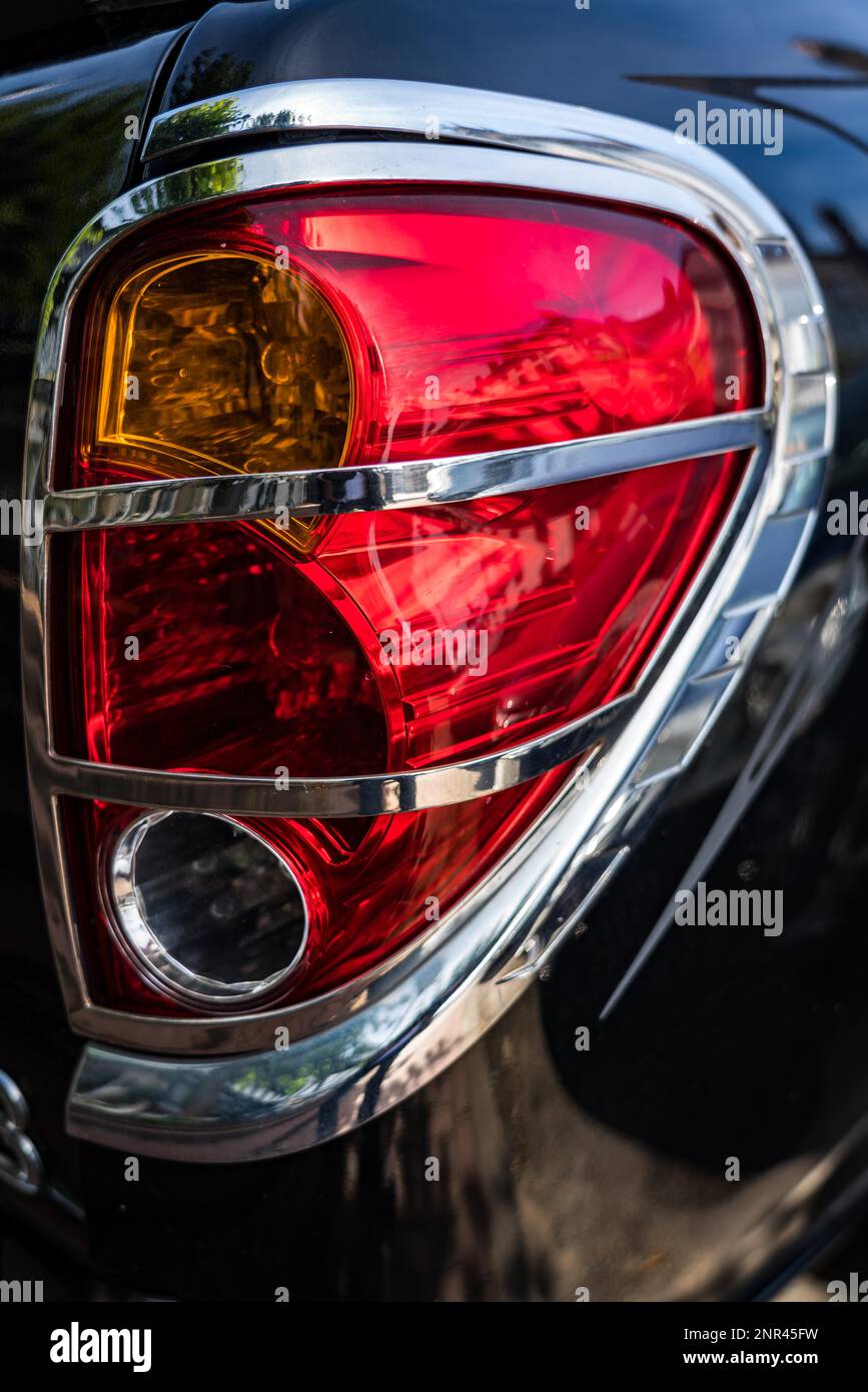 Pickup truck rear view hi-res stock photography and images - Alamy