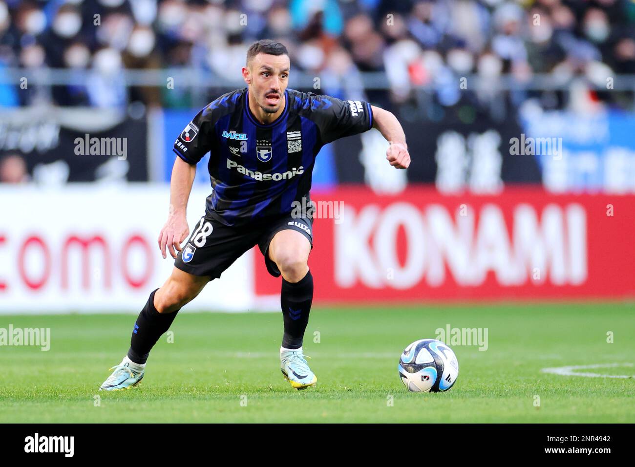 Panasonic Stadium Suita, Osaka, Japan. 25th Feb, 2023. Neta Lavi (Gamba ...