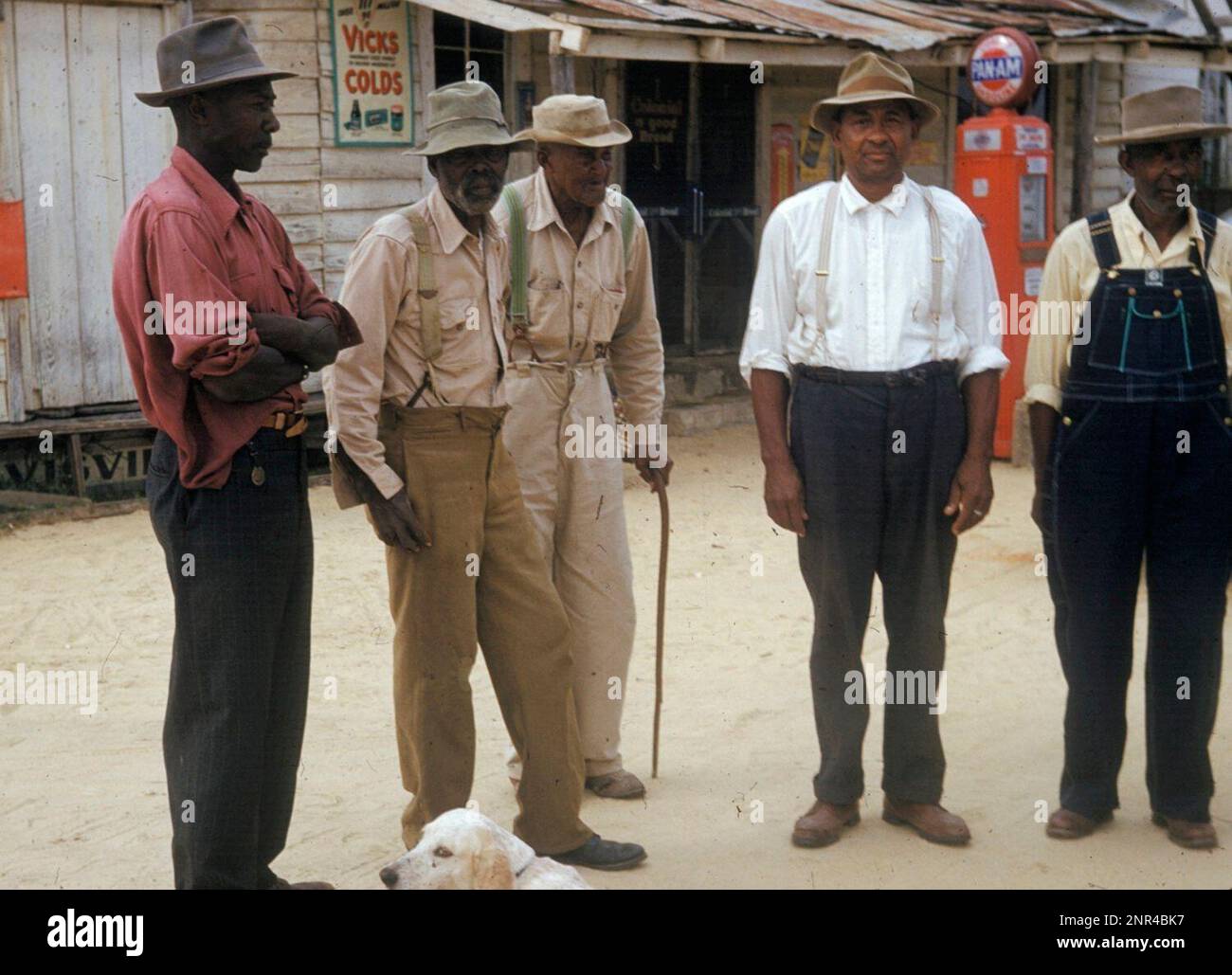 FILE - In this 1950's file photo released by the National Archives, men ...