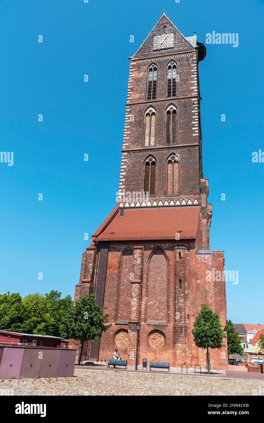 Church of St. Mary, Marienkirche, Wismar, Mecklenburg-Western Pomerania ...