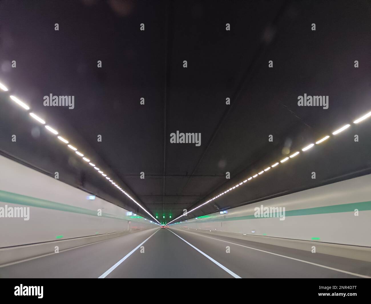 WUXI, CHINA - FEBRUARY 26, 2023 - Taihu Tunnel is seen in Wuxi, Jiangsu ...