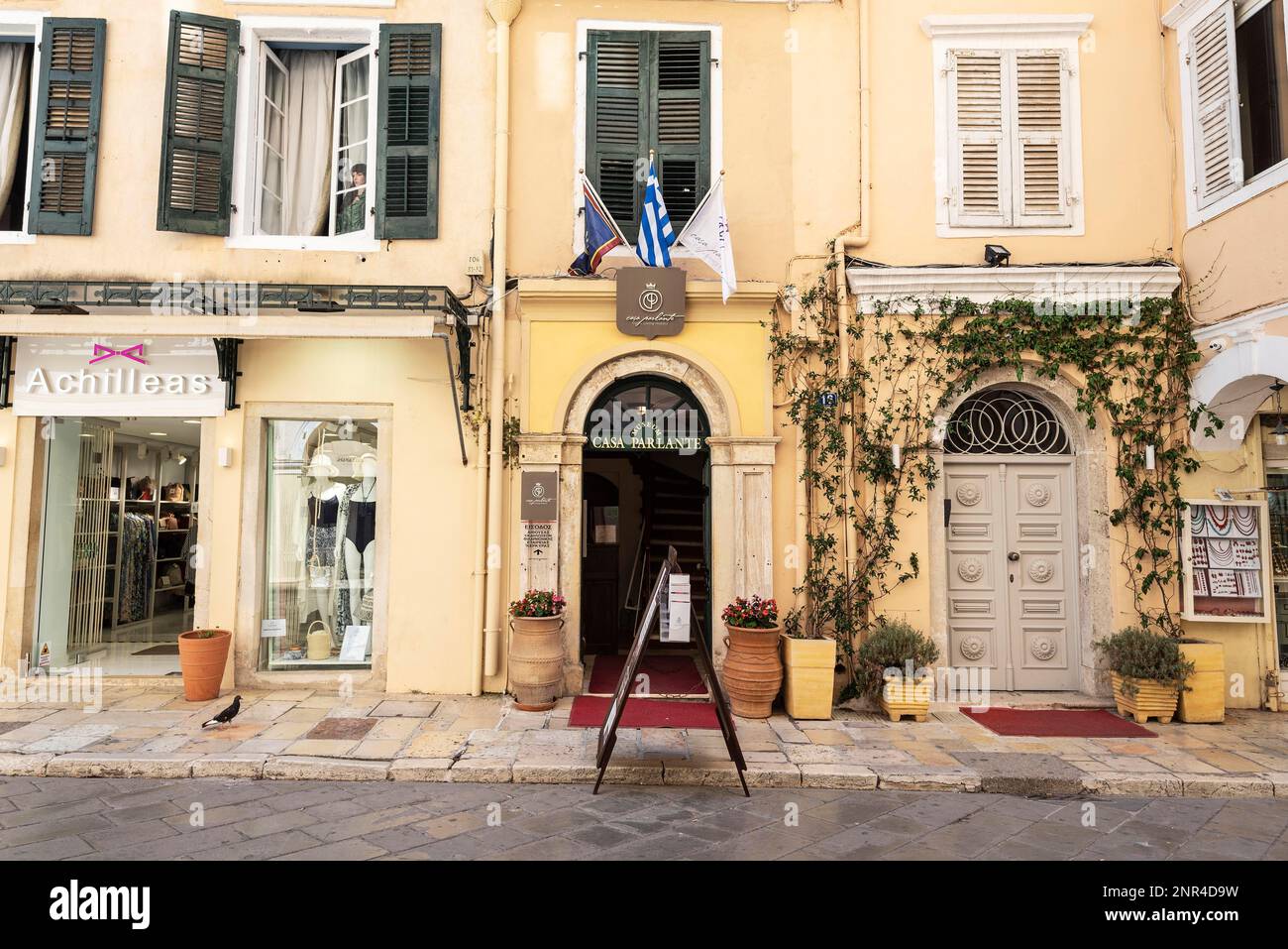 Casa Parlante, History Museum, Old Town, Kerkyra, Corfu Island, Ionian ...