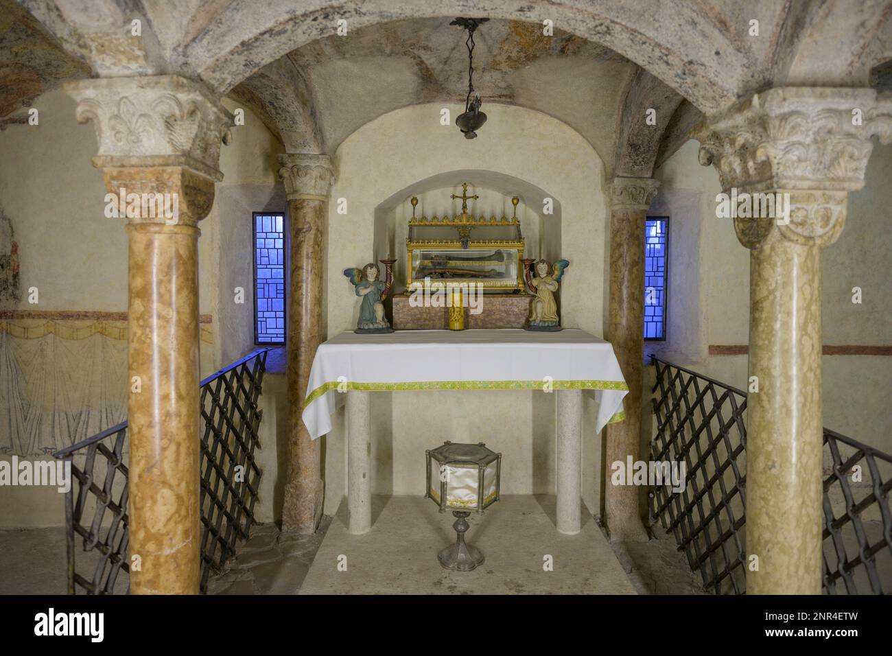 12th century sanctuary with reliquary of St. Romedius, hermitage and ...