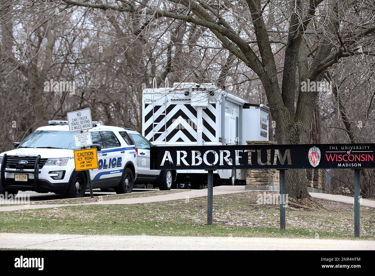 Vehicles from the Madison Police Department, Dane County Sheriff's ...