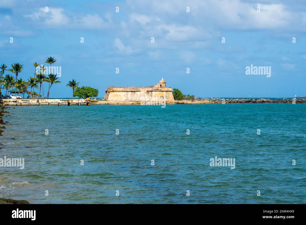 Historic Fort San Juan De La Cruz also known as El Canuelo from San ...