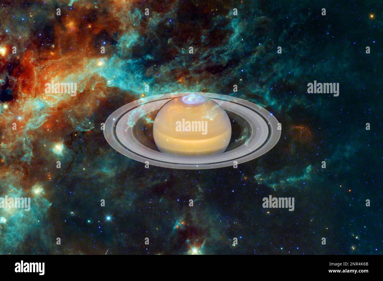 Planet Saturn. Solar system. Cosmos art. Elements of this image ...