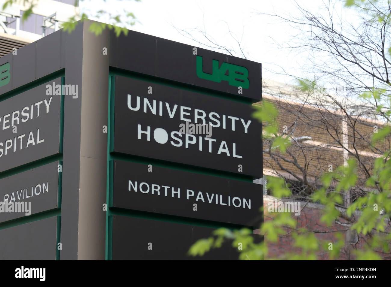 BIRMINGHAM, AL - MARCH 28: A general view of UAB Hospital in Birmingham ...